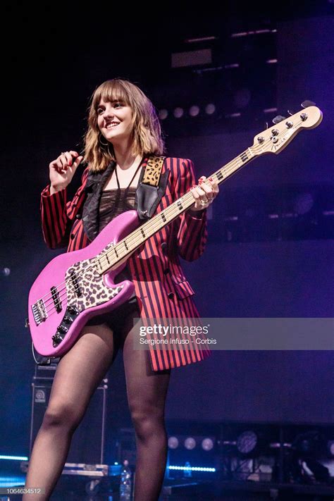 Victoria De Angelis Of Måneskin Performs On Stage At Fabrique Club On