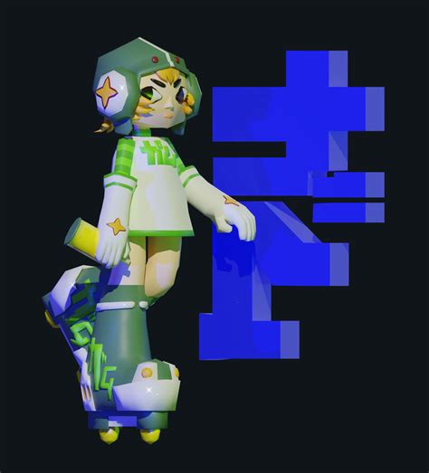 Beau Sprigg Jet Set Radio Gum Fanart