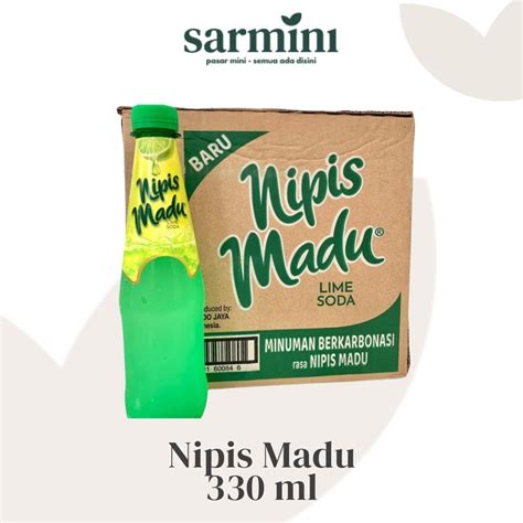 Jual Nipis Madu Lime Soda 330ml 1 Dus Isi 12 Botol Shopee Indonesia