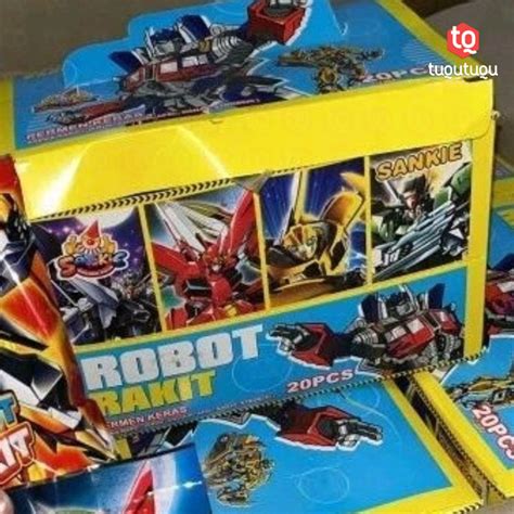 Jual Permen Robot Rakit Aneka Rasa Buah Viral Shopee Indonesia