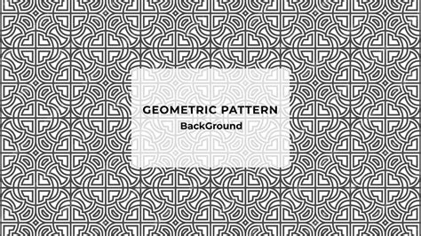 Premium Vector Geometric Abstract Lines Seamless Pattern Background