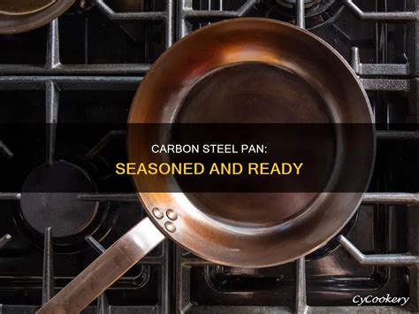 Carbon Steel Pan Seasoned And Ready Cycookery