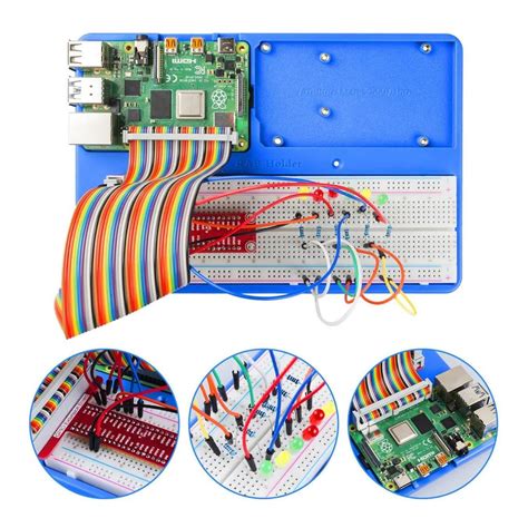 holder breadboard kit w 830 points for raspberry pi and arduino uno r3