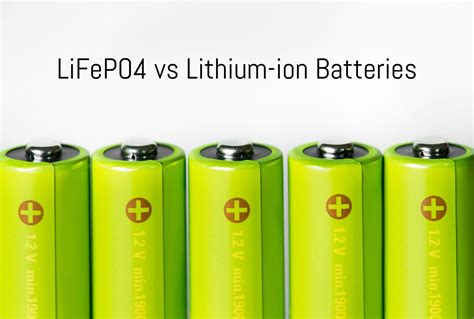 Lifepo4 Vs Lithium Ion Batteries A Comparative Analysis Esaul Energy