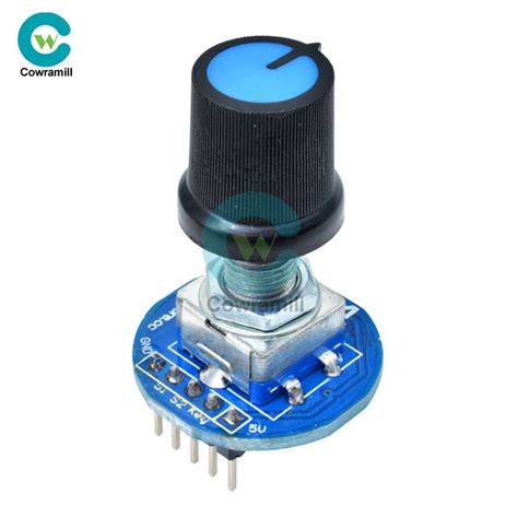 5v Rotary Encoder Module Rotating Potentiometer Arduino Knob Cap