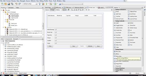 Mylife Aplikasi Sederhana Java Netbean Menggunakan Database Sql