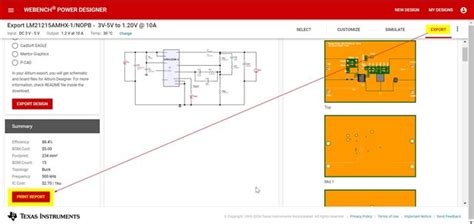 Lm21215a Webench Sweep Frequency Setting Power Management Forum Power Management Ti E2e
