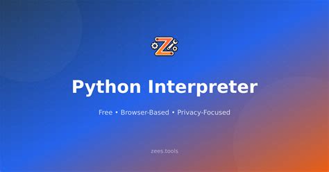 Python Interpreter Zs Tools