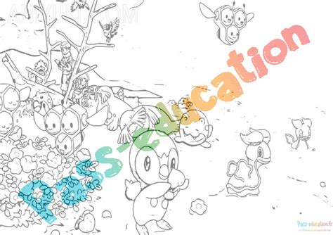 Coloriage Gratuit Pokemon Pdf Imprimer