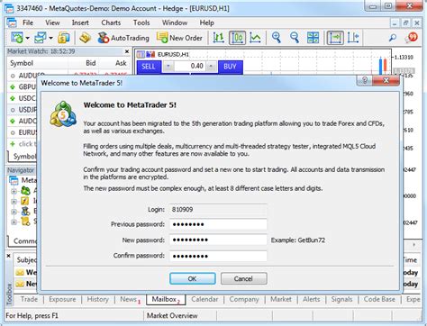 MetaTrader 5 Build 1325 Hedging Option And Testing On Real Ticks Release Notes