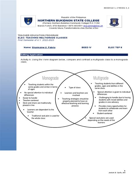Module 1 And 2 Elec Pdf Learning Teachers