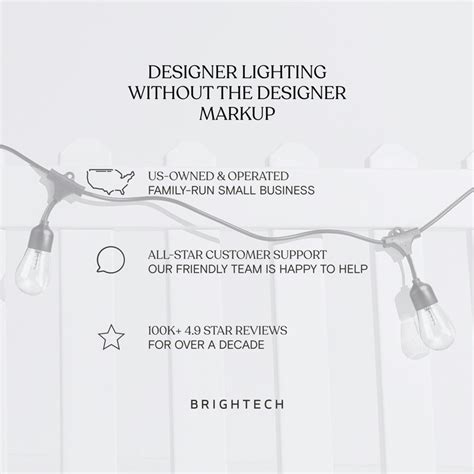 Brightech Weatherproof Replacement Solar Panel For Brightech String