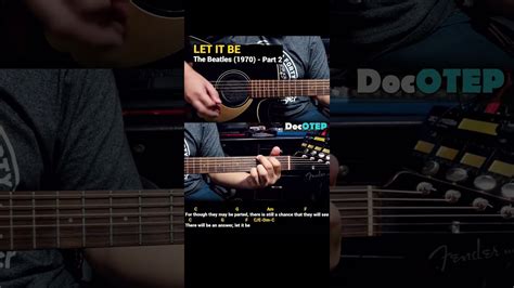 Guitar Chords Let It Be