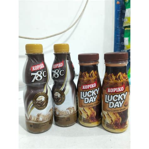 Jual Kopiko Lucky Day 180 Ml And Kopiko 78 Coffe Latte 240 Ml Shopee