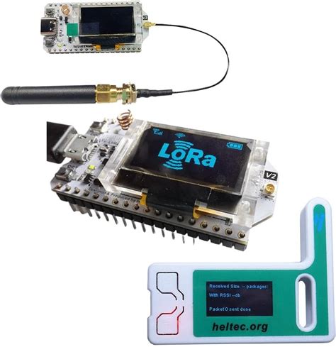 MHZ ESP Lora V V WiFi BLE Development Board Inch OLED Display ESP S Dual Core