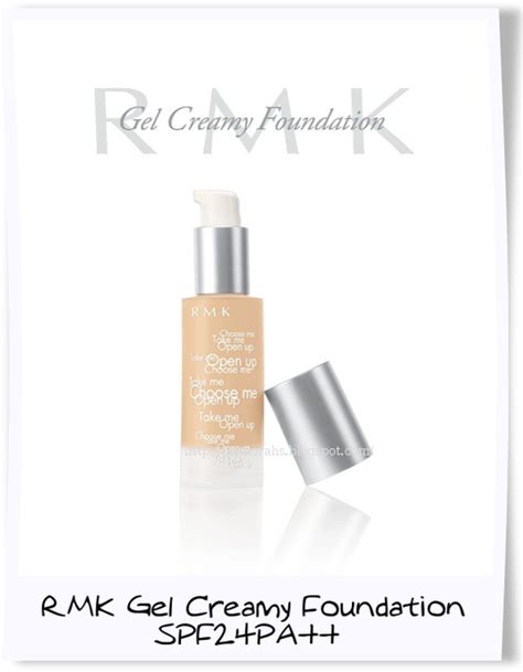 Just Norahs New Rmk Gel Creamy Foundation