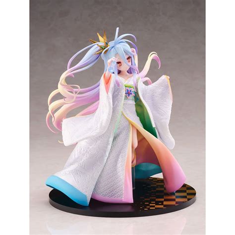No Game No Life Shiro Shiromuku Ver 17 Scale Statue