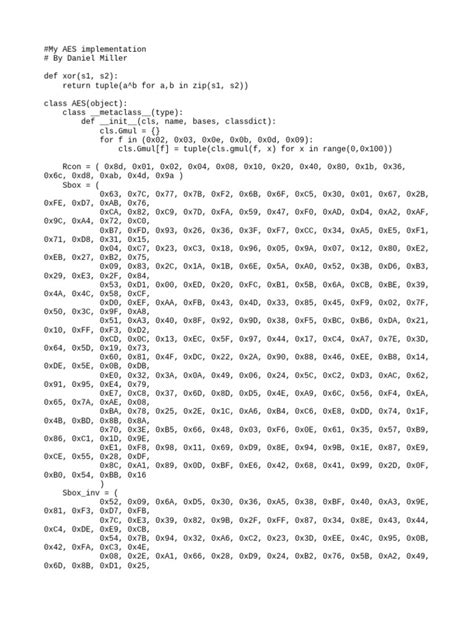 Aes Download Free Pdf Algorithms Computer Security