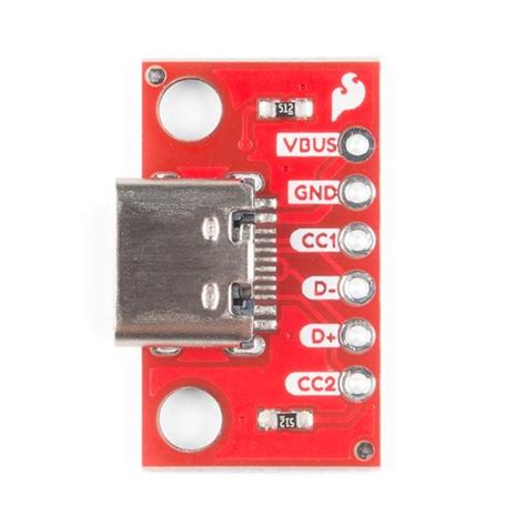 Sparkfun Usb C Breakout Thaieasyelec Electronic For Embedded System