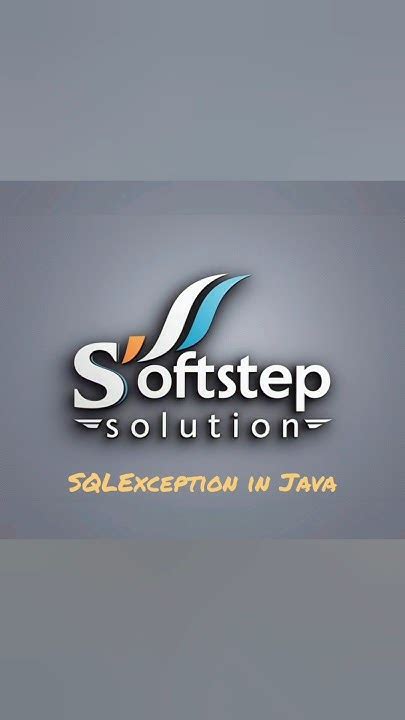 Sqlexception In Java Java Sql Sqlexception Techtips 2025 Trending