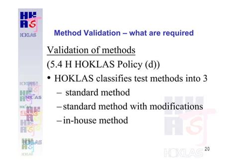 Method Validation And Verification Pdf Education