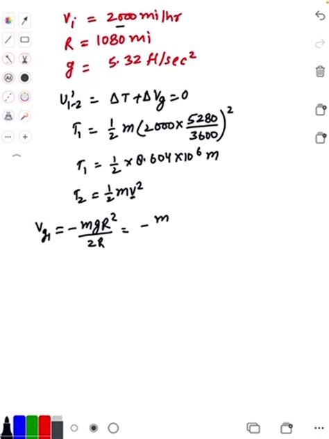 Solved A Space Ship Of Mass M Initial Velocity V0 Approaches The Moon