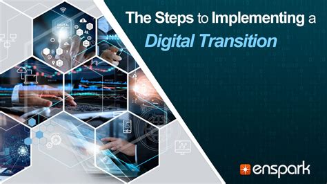 Digital Transformation Four Steps To Implementing A Digital Transition Catálogo