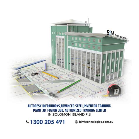 Autodesk Infraworks Plant 3d Fusion 360 Solomon Island Fiji