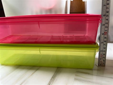 Tupperware Long Storage Container Box Tv And Home Appliances Kitchen Appliances Other Kitchen