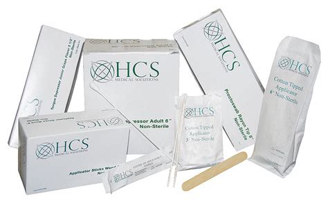 Hcs Non Sterile Cotton Cotton Tip Swab 35xe19hcs1005 Grainger