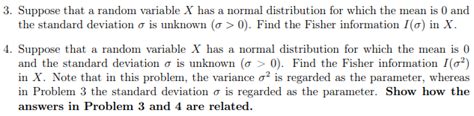 Solved Suppose That A Random Variable X Has A Normal Chegg