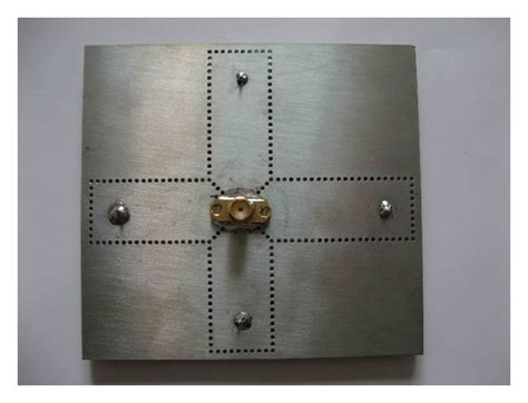 Fabricated Antenna Array A Top Layer And B Bottom Layer