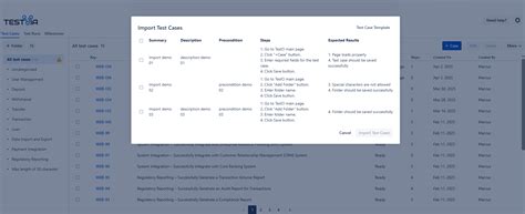 Testcases Testvia Test Management For Jira