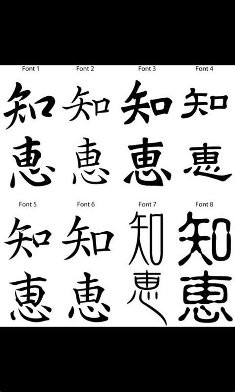 Japanese Symbol For Strength And Honor