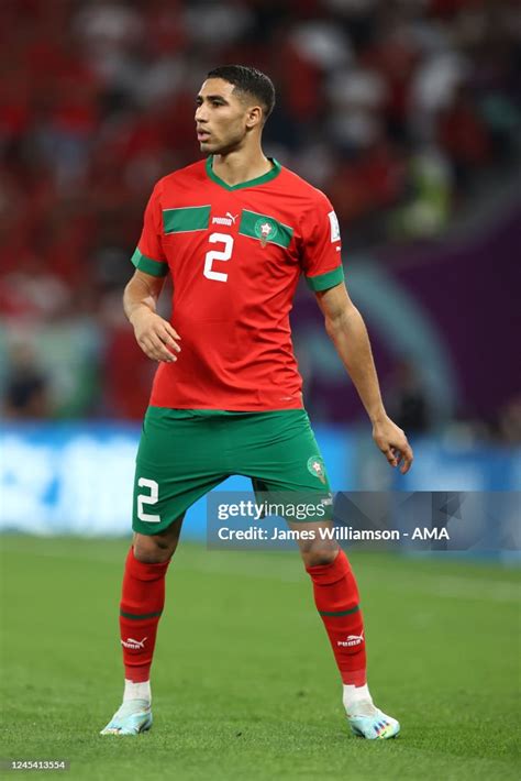 Achraf Hakimi Of Morocco During The Fifa World Cup Qatar 2022 Round News Photo Getty Images