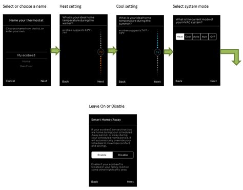 Configuring Your Ecobee Thermostat For The First Time