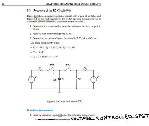 Solved How Would I Set This Up In Multisim Using The