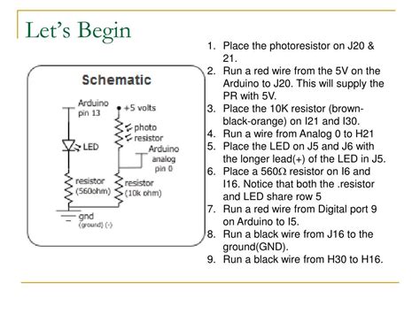 Ppt Working With Arduino Lesson 2 Variable Photo And Force