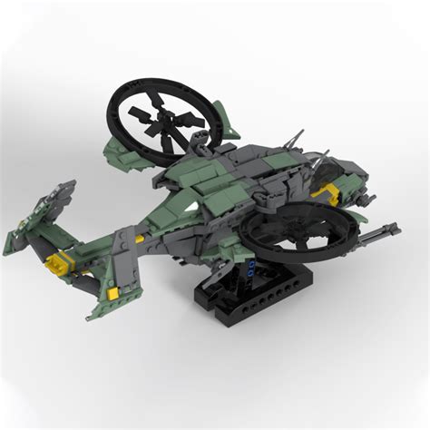 Moc 134407 Avatar 2 Kestrel Gunship Klemmbausteine Lesdiy