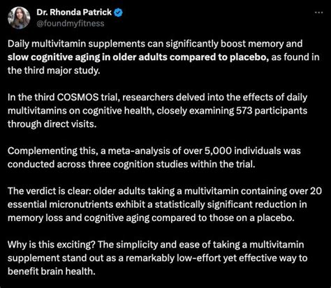 Compound On Linkedin Turns Out Multivitamins Arent Just Expensive