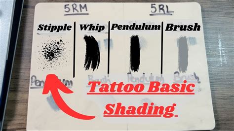 How To Shade Tattoo Techniques Tattoo Shading Techniques Jlheid