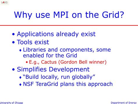 Ppt Mpi On The Grid Powerpoint Presentation Free Download Id4604190