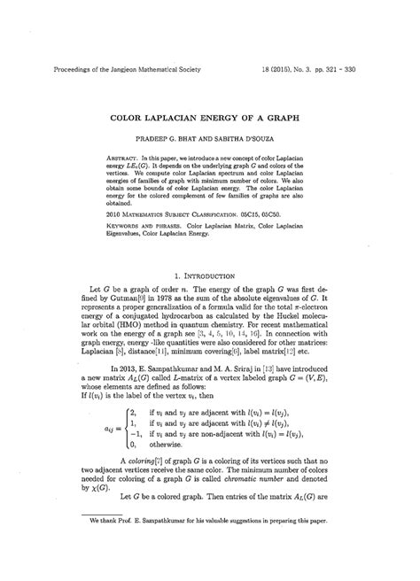 Pdf Color Laplacian Energy Of A Graph