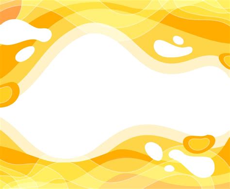 Yellow Blob Background Freevectors