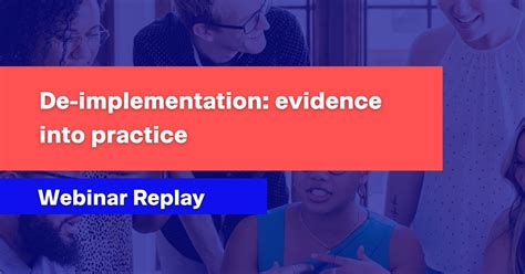 De Implementation Evidence Into Practice E4l