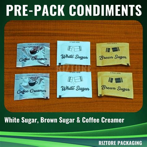 Pre Pack Condiments Riztore Packaging