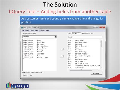 PPT BQuery Tool 3 0 PowerPoint Presentation Free Download ID 3819515