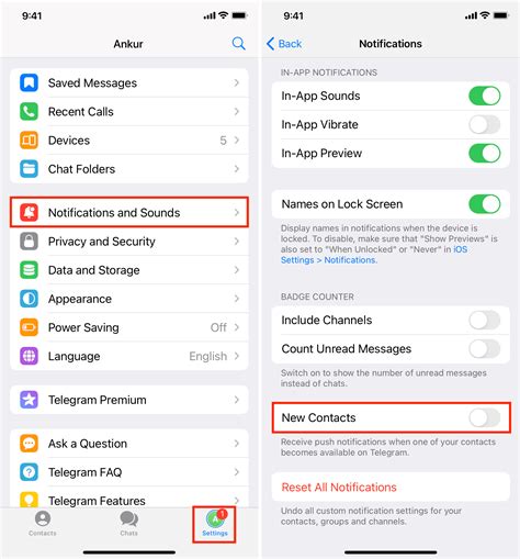 How To Turn Off Contact Joined Telegram Notification On Iphone