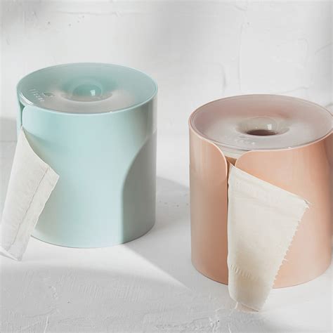 Badu Bg Държач за хартия Творческа водоустойчива цилиндрична тоалетна домакинска всекидневна