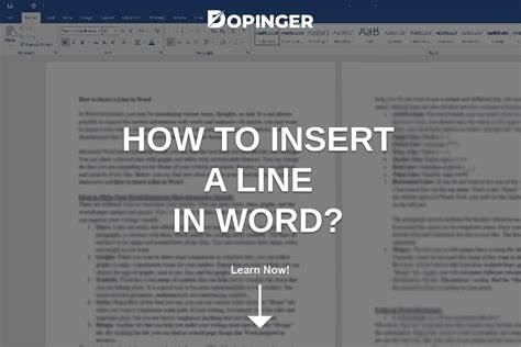 How To Draw Number Line In Microsoft Word Design Talk